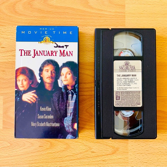 Media | The January Man Vhs | Poshmark